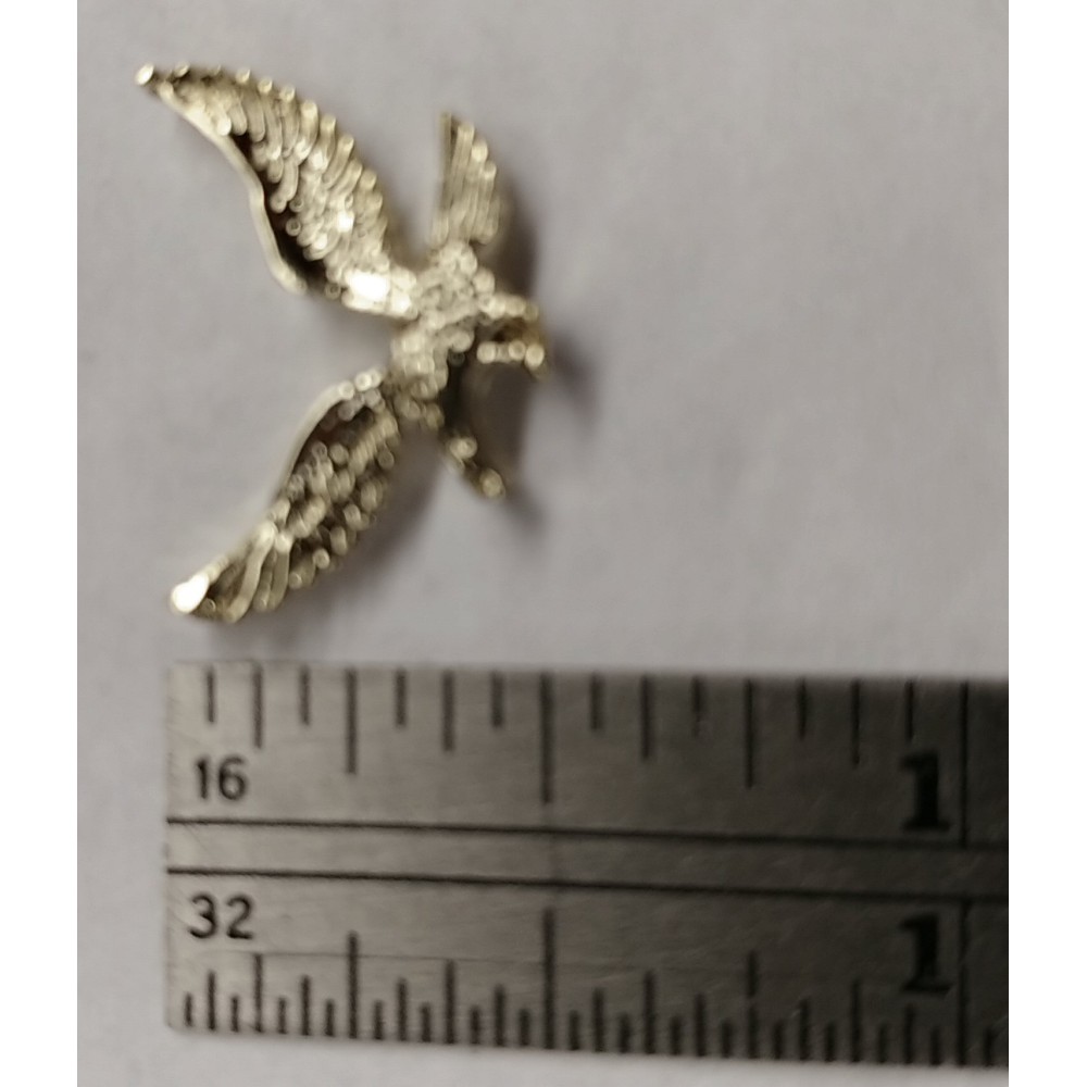 14k Gold Plated American Eagle Pin