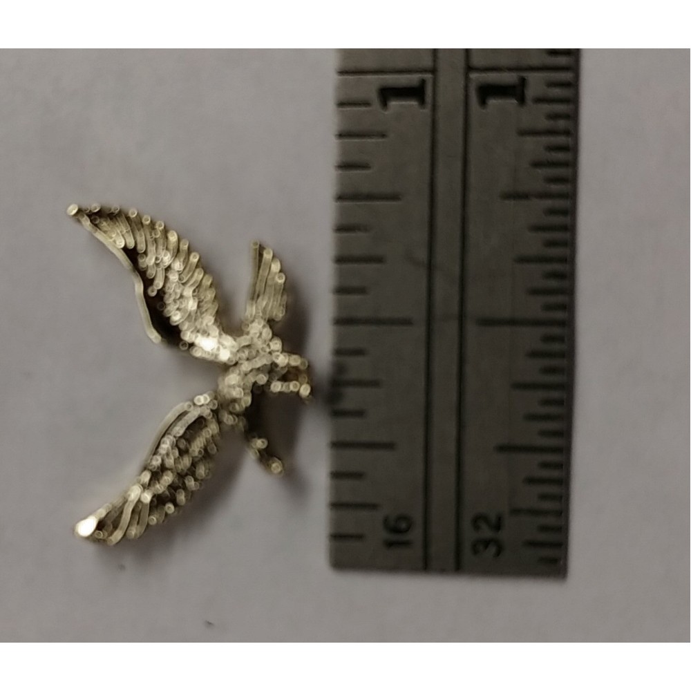 14k Gold Plated American Eagle Pin